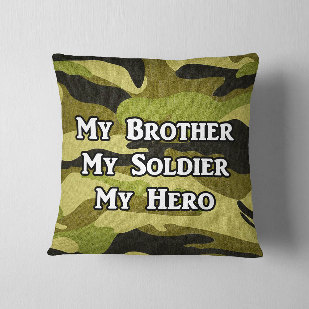Brother Soldier Cushion – MugArt