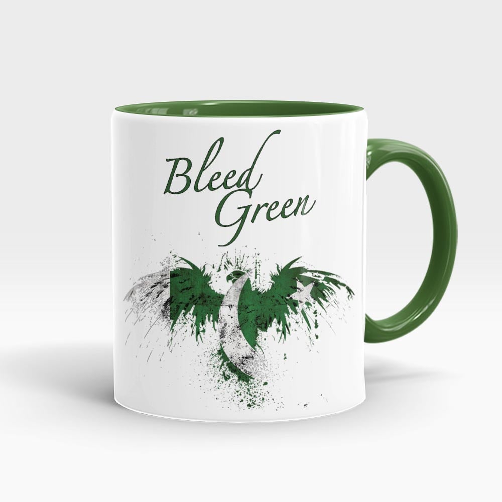 Bleed Green Mug – MugArt