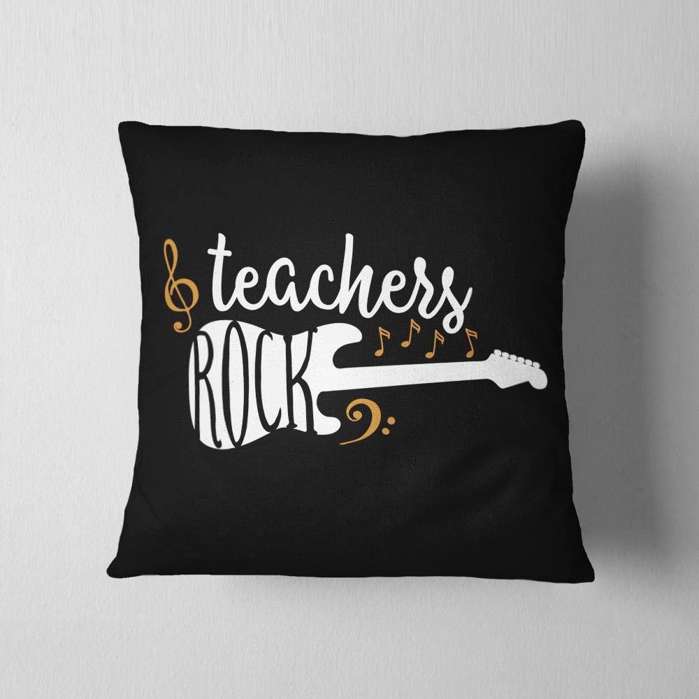 Teachers Rock Cushion – MugArt